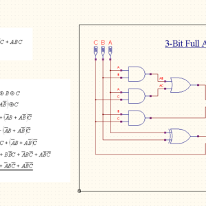4 bit Input Multiplexer with 74151A - YouSpice