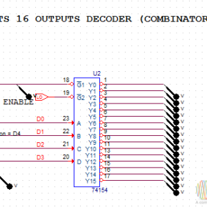 4 bit Asynchronous Counter with J K Flip Flop - YouSpice