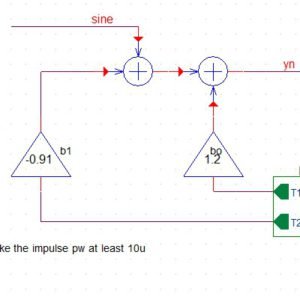 IIR First Order Low Pass Filter - YouSpice