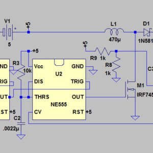 UC3842 DC-DC Boost converter - YouSpice