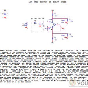 1KHz Low Pass Filter with All Pass Group Delay Correction Filter - YouSpice
