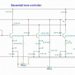 Tone Control Circuits SPICE Projects - YouSpice, SPICE simulation ...