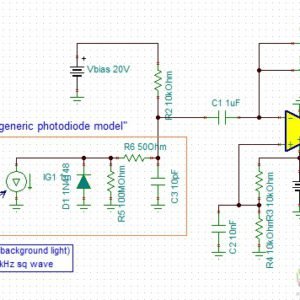 InGaAs 100 Mhz Transimpedance Amplifier - YouSpice