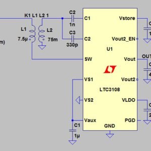 UC3842 DC-DC Boost converter - YouSpice